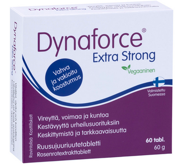 Dynaforce - rosenrot 60 tbl.