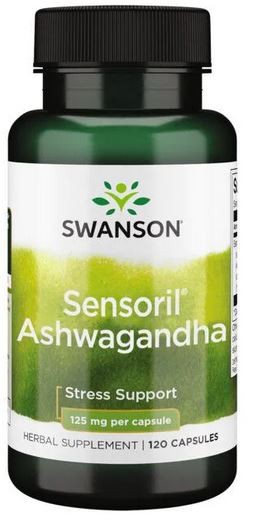 Sensoril Ashwagandha 125 mg 120 kapsler