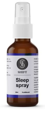 Sleep Spray 20 ml. Med melatonin, aswagandha og pasjonsblomstekstrakt.