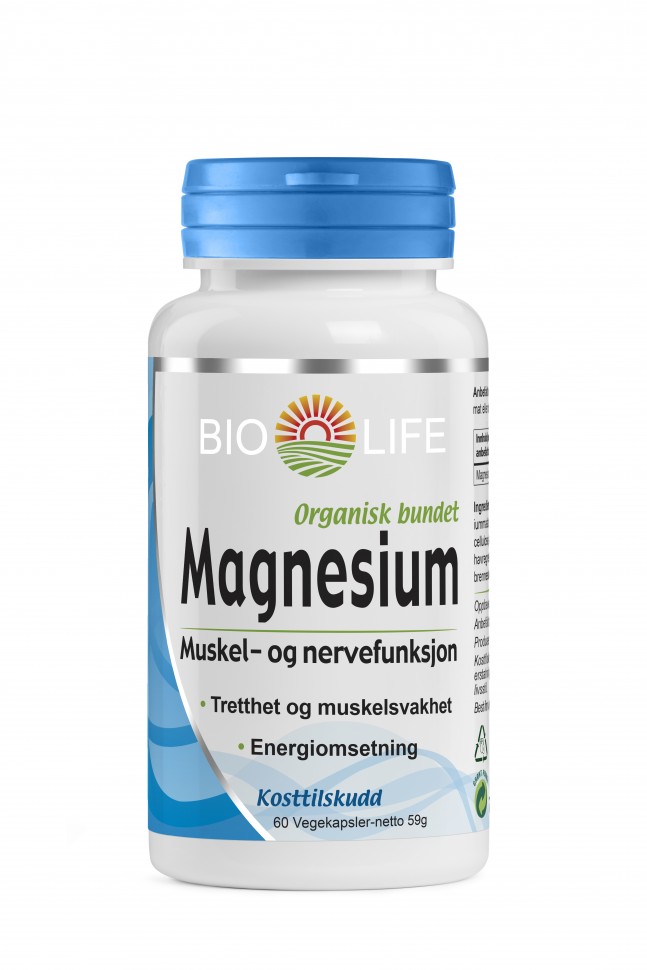 Bio Life Magnesium 175 mg 60 Vkapsler