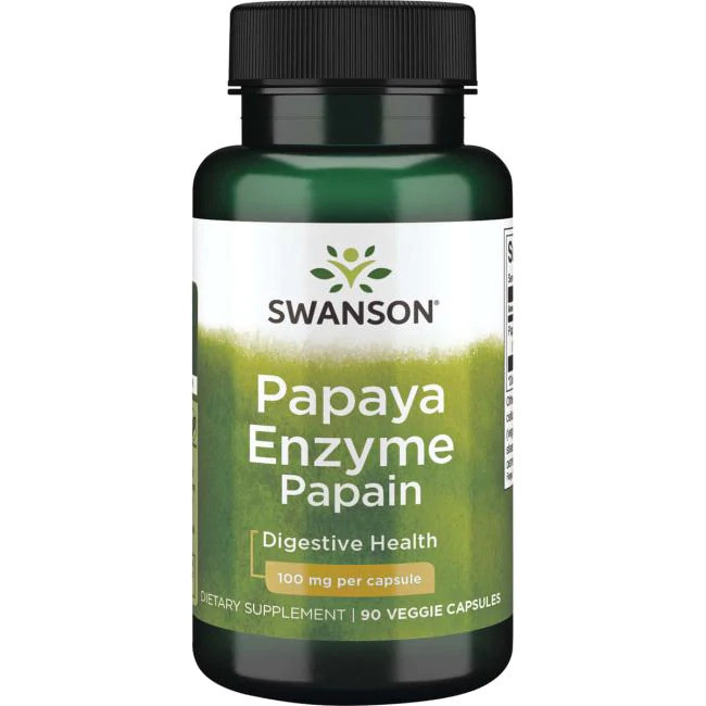 Papaya Enzyme Papain 100 mg 90 Vkpsl,