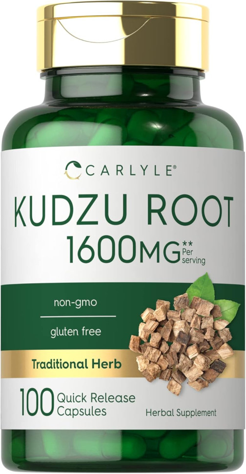 Kudzu Root 100 hurtig utløsende kapsler