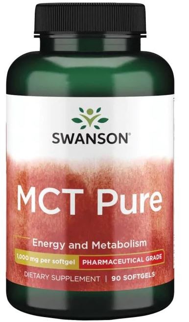 MCT Pure 90 softgels - kokosnøttolje